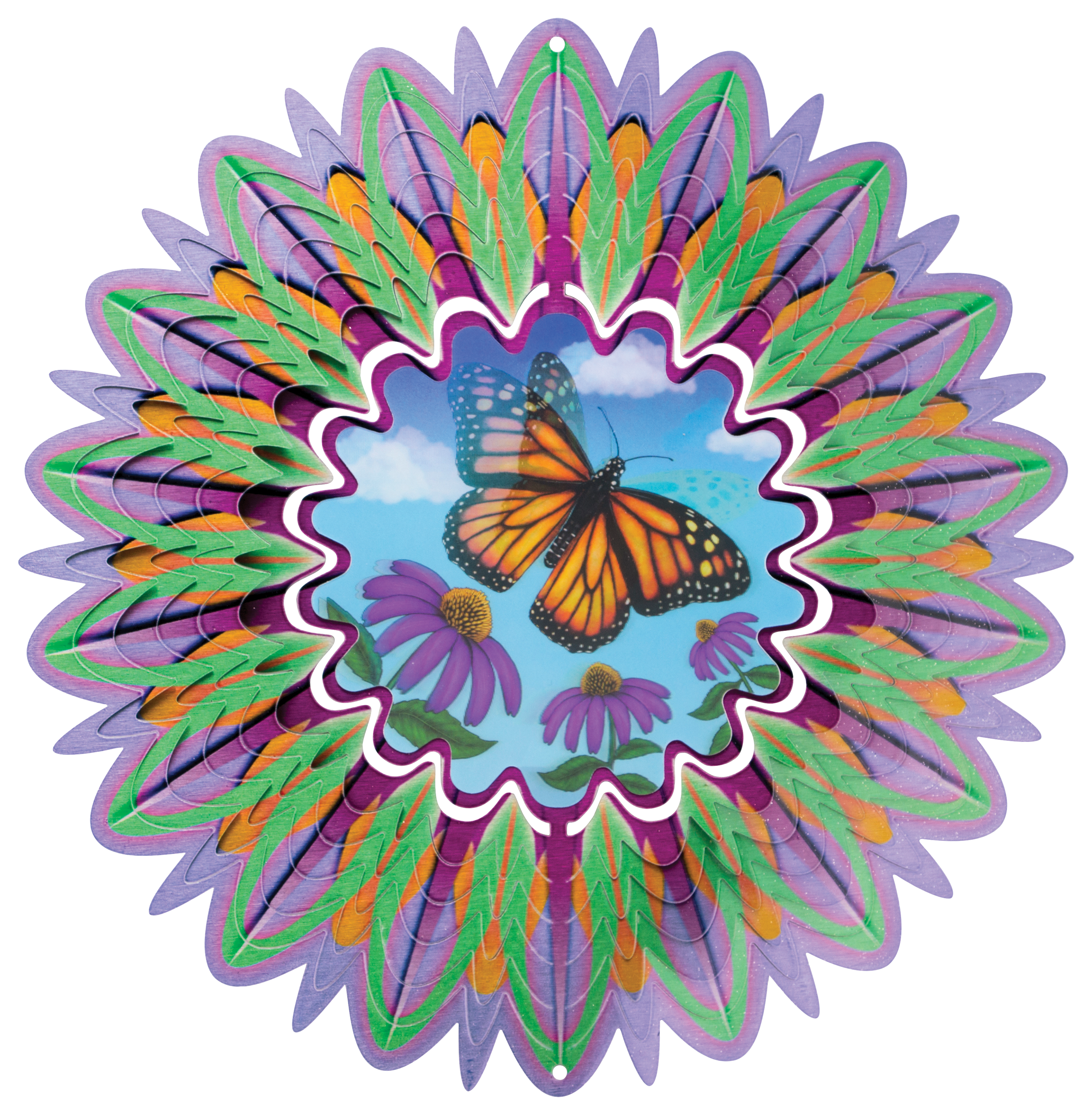 Spinfinity Designs Butterfly Wind Spinner | Cabela's